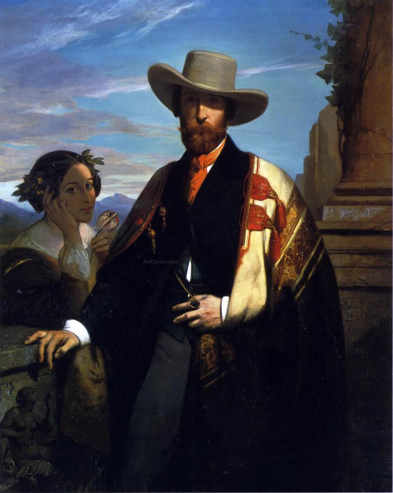 Auguste Glaize Portrait of Alfred Bruyas (also known as The Burnoose ...