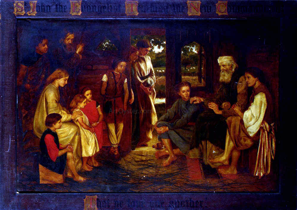 Valentine Cameron Prinsep St John the Evangelist teaching the New ...